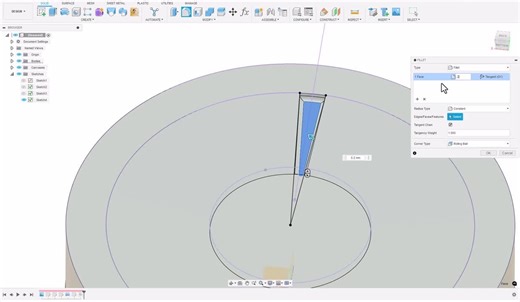 How to repeat an item and rotate it on a circle?