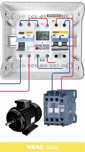 Safe & Easy: Time Control Switch Wiring Demo.