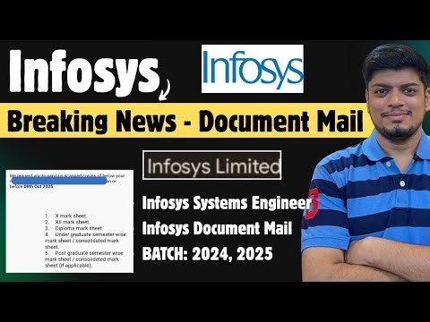 🔥Infosys System Engineer Result Declared Big News | Infosys Document Mail | Infosys Interview Result