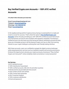 Step-by-Step Guide: Buy Verified Crypto In 2025 - SlideServe