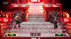 10K views · 384 reactions | First look at AEW Fight Forever's Explosion in The Exploding Barbed Wire Deathmatch | Pro Wrestling World | Facebook