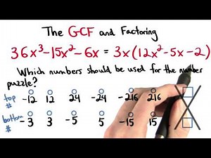GCF and Factoring - Visualizing Algebra