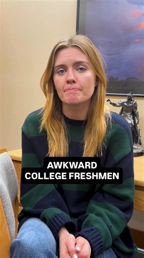 College Life on Instagram: "they are trying their best, they just need some guidance #collegelife #freshmenyear #collegefreshman #orientation #awkward"