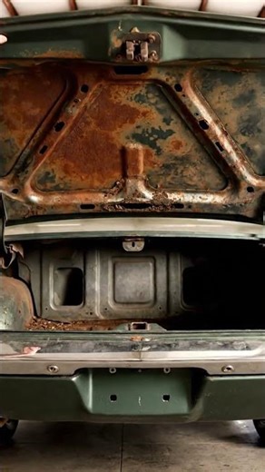 Trunk Lid Lifted Away Hidden Rust & Decades of Neglect Revealed on a 1969 Ford Mustang