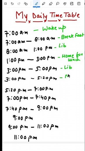 MY NEET Time Table to score 690/720 #besttimetable#neet2025#aiims#physicswallah #motivation#timetabl