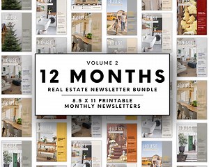 Realtor Email Template Real Estate Newsletter Marketing Bundle Client Communication Lead Nurturing Email Strategy CRM Template for Agent - Etsy