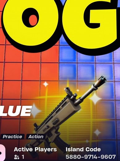 Explore the OG Red vs Blue Fortnite Map Experience