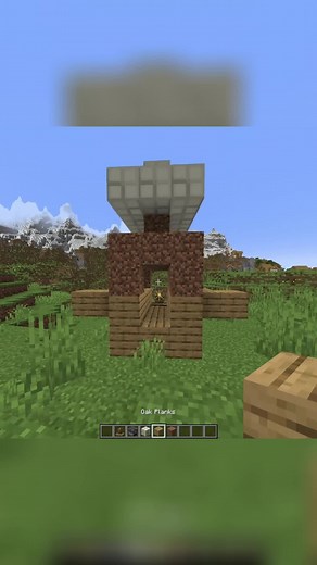 Flying House in Minecraft Tutorial
