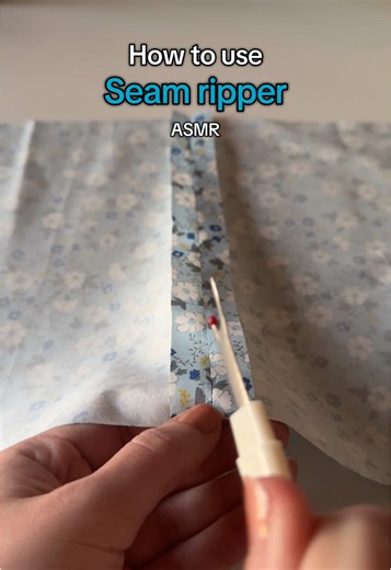 Sewing Tips: Mastering the Seam Ripper Technique