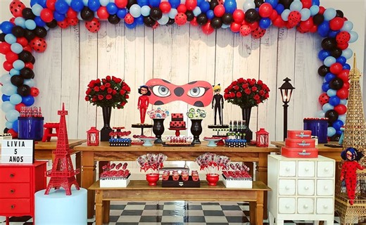 Festa Ladybug: 50 fotos   tutoriais para você criar a sua decoração