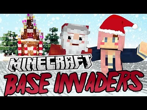Christmas Secrets! | Minecraft Base Invaders Challenge