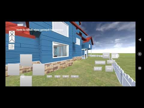 Gameplay hello Neighbor early prototype android by Harveyyoyo 