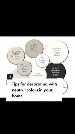 3 Tips for Decorating with Neutral Colors in Your Home