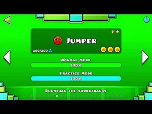 Jumper | Geometry Dash | 100 % | ALL COINS | Level: 07