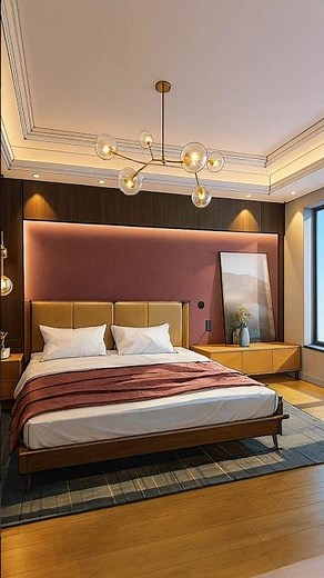 Realistic Bedroom Design Made on iPad | Procreate Sketch