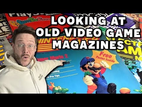 Reacting to Old Video Game Magazines
