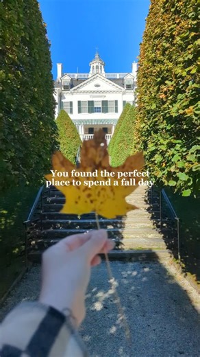 📍The Mount in Lenox, MA. Just a few hours from Boston! #VisittheBerkshires #fallfoliage #fallroadtrip #placestovisit #fallaesthetic | The Mount