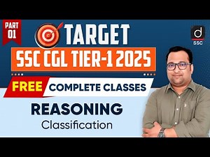 Number Based Classification | CGL Tier-1, 2025 | Reasoning | Complete FREE Classes | Drishti SSC