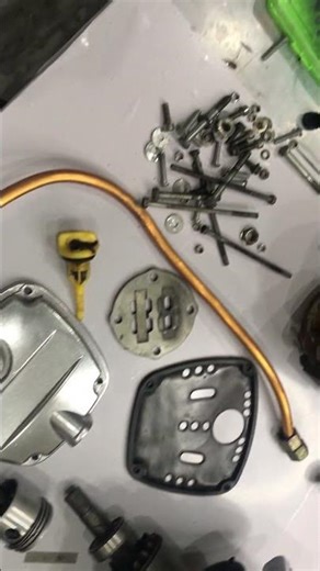 Air compressor spare parts ||assambling || renewal experts #shorts