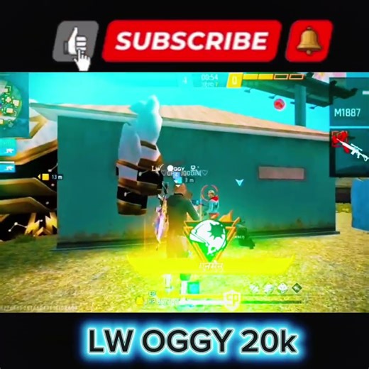 I Survived A Desert 1vs4🎮 Free Fire Challenge!☠️