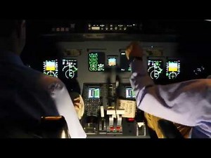 Bombardier CRJ 700 Non-Precision Approach with Missed Approach (Step-Down Method)