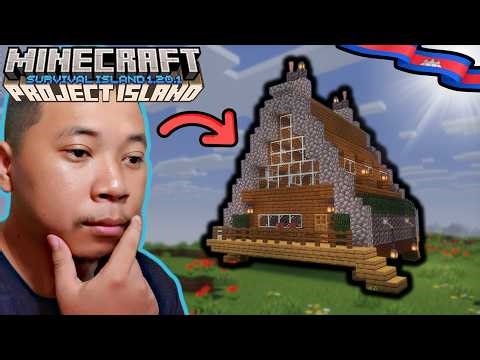 ផ្ទះត្រីកោណ លើកោះជុំដោយត្រី - Project Island Part 03 (d017 - d026) | Sengg Live