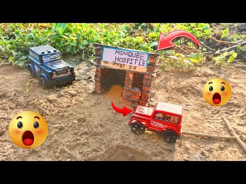 DIY Mini Hospital Build 🏥 | Satisfying Miniature Construction Project | Inspired by @MINQUBE