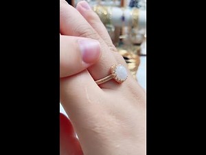 [Step by Step Tuto] How to Make a Wire Wrapped Ring with a White Bead