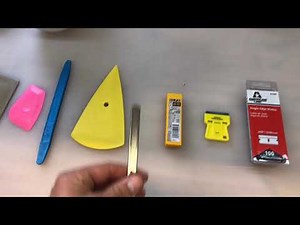 The Basic Tools Needed To Start Tinting Windows