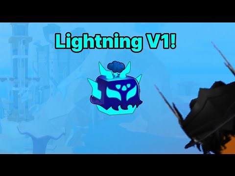 Lightning V1 Showcase! | Blox Fruits UPD 27