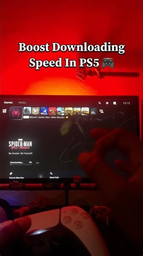 Boost Downloading Speed In PS5 #ps5 #shorts #gaming #viral #yt #games #gamer #gaming #reels #trend