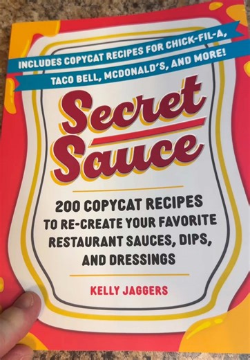 Secret Sauce copycat recipe cookbook featuring 200 restaurant-style sauces dips and dressings, recreate your favorite fast food flavors at home including Chick-fil-A Taco Bell McDonald’s and more, easy homemade sauce recipes for burgers fries chicken tacos salads and snacks, must-have kitchen cookbook for food lovers home cooks and sauce fans who love viral copycat recipes #tiktokshopcreatorpicks #tiktokshopholidayhaul #tiktokshopjumpstartsale #cookbook #recipes