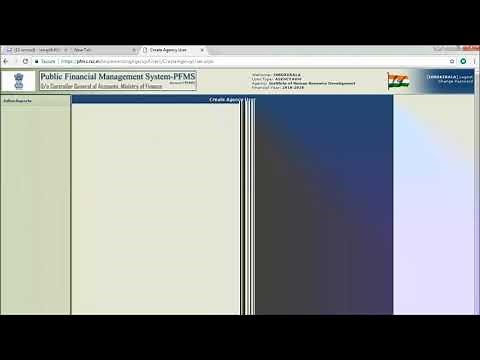 How to create and maintain PFMS account for NSS - Step 2