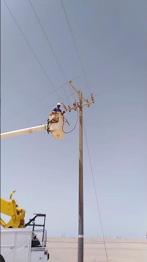 Power line live maintenance (11KV)