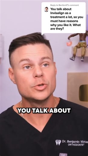 Answering quick-fire questions about why I recommend Invisalign to my patients! 🦷🔥#invisalignpartner #ad #smilesquad | TheBentistofficial