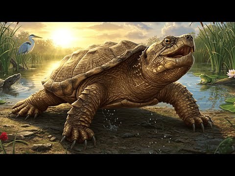 🛡️🐢 Snap! The Ancient Turtle With a Super Bite! Fun Animals for Kids