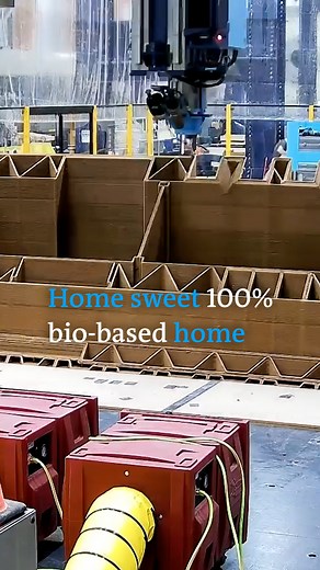 35K views · 545 reactions | This is no ordinary 3D-printed house. It’s 100% bio-based and could be a gamechanger for the US housing market with a projected cost of $40,000. | DW Environment | Facebook