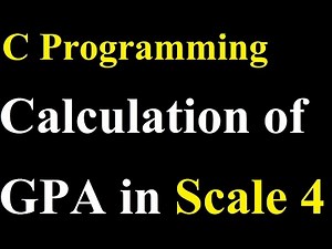 GPA calculation | C Programming |