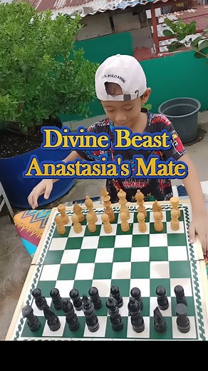 Divine Beast Anastasia's Mate #chess #trap #check #checkmate #viral #trending #trendingreels #reels2023 #viralreels | GeozanMoves