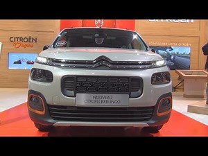 Citroën Berlingo Size M PureTech 110 S&S BVM6 Shine Combi Van (2019) Exterior and Interior