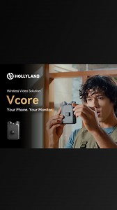 607K views · 2.6K reactions | Introducing Vcore - Streamline and Simplify Your Setup and Workflow! Your Phone. Your Monitor! ✨  LINK IN BIO #Hollyland #Vcore #SimplifyYourSetup #SimplifyYourWorkflow #WirelessVideo #Filmmaking #ContentCreator | Hollyland Technology | Facebook