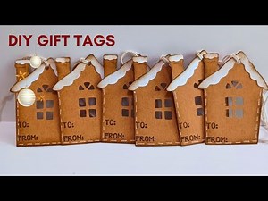 Christmas Gift Tag Tutorial | DIY Christmas Tags