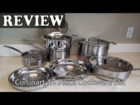 Cuisinart MultiClad Pro Triple Ply Stainless Cookware 12 Piece Set Review