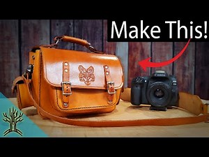 DIY Custom Leather Camera Bag - Hand Made By You!