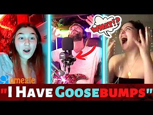 My Voice Gave Her CHILLS (OMEGLE Singing Reactions)