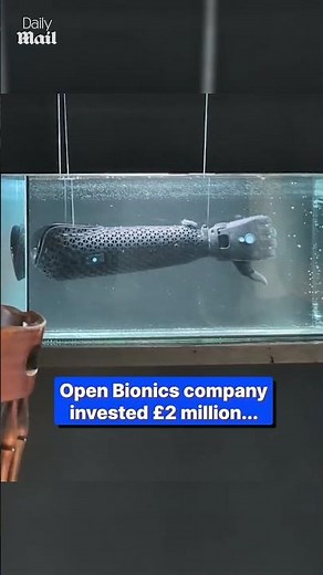 The world’s first waterproof bionic arm is here
