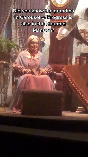 Disney Secrets Revealed: Grandma in Carousel of Progress vs. Haunted Mansion