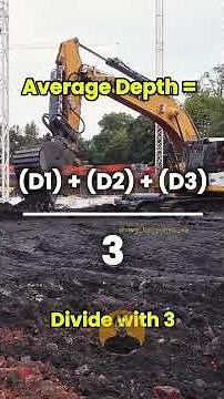 ✅ Confused on how to calculate Earthwork Volume qu ickly on site?#viralshorts