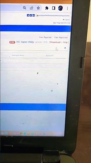 Dsc signer utility download nhi ho rha h #epfo #pf #uan #laborlaws #esic #dsc #youtubeshorts #faild