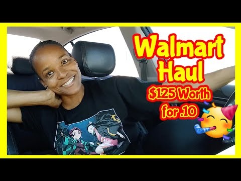 Walmart Haul | $125 worth for only .10 🥳 | March 20